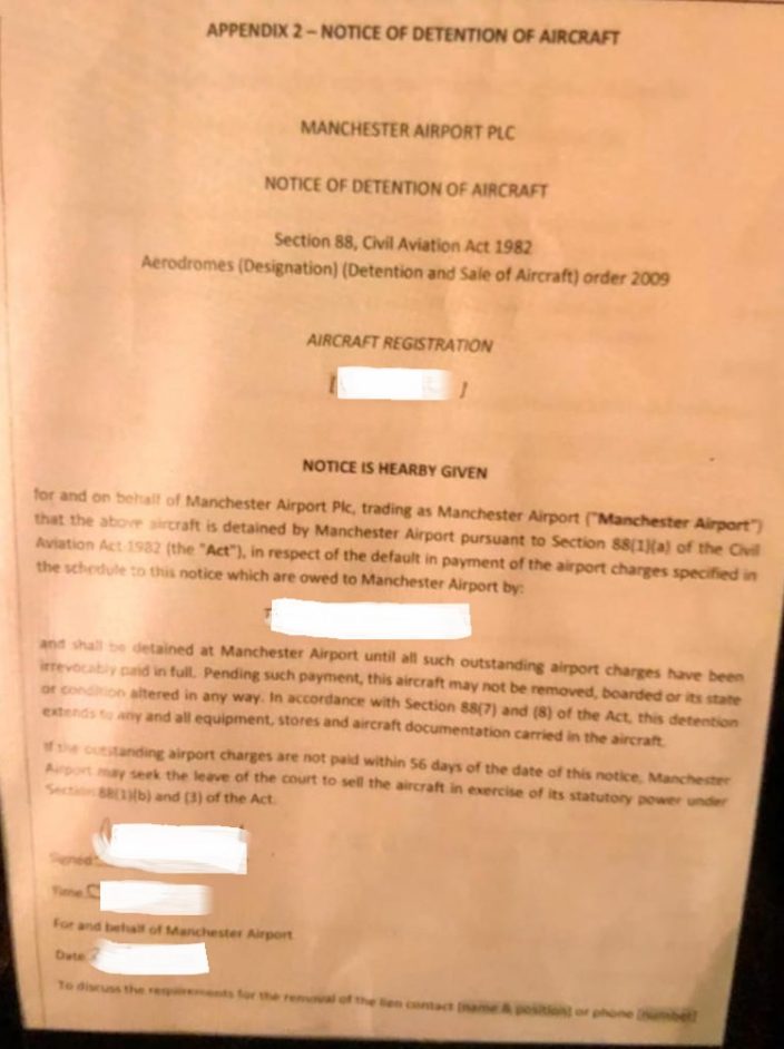 Aircraft Repossession – Considerations for taking an aircraft – IALTA